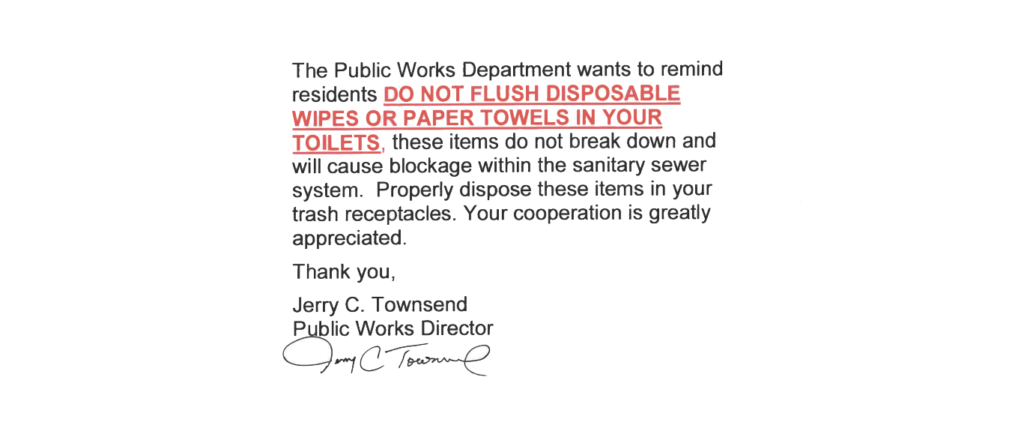 Public Works Notice | Welcome to the City of Country Club Hills